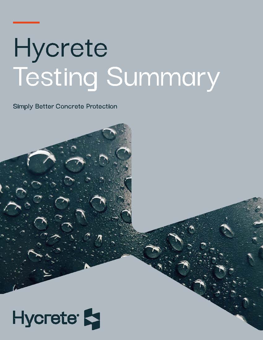 Technical Documents : Hycrete